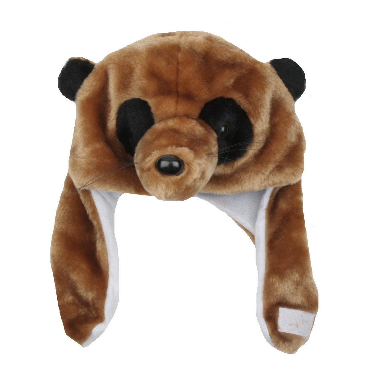Jiglz Childs Plush Meerkat Animal Hat Brown - Zest Clothing